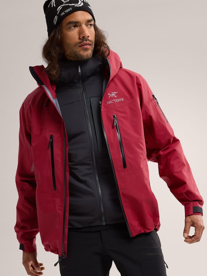 Arc'teryx Men's Alpha SV Jacket Bordeaux | Fjellsport.no